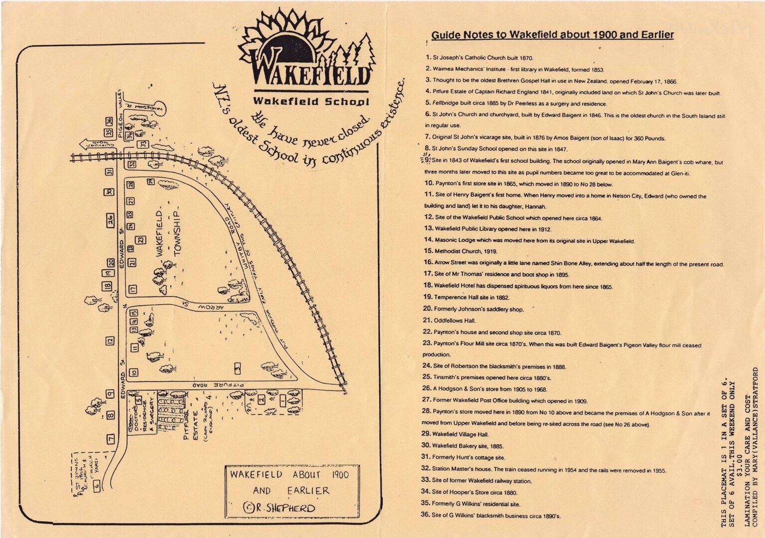 Wakefield Maps by Rose Shepard - Wakefield Village
