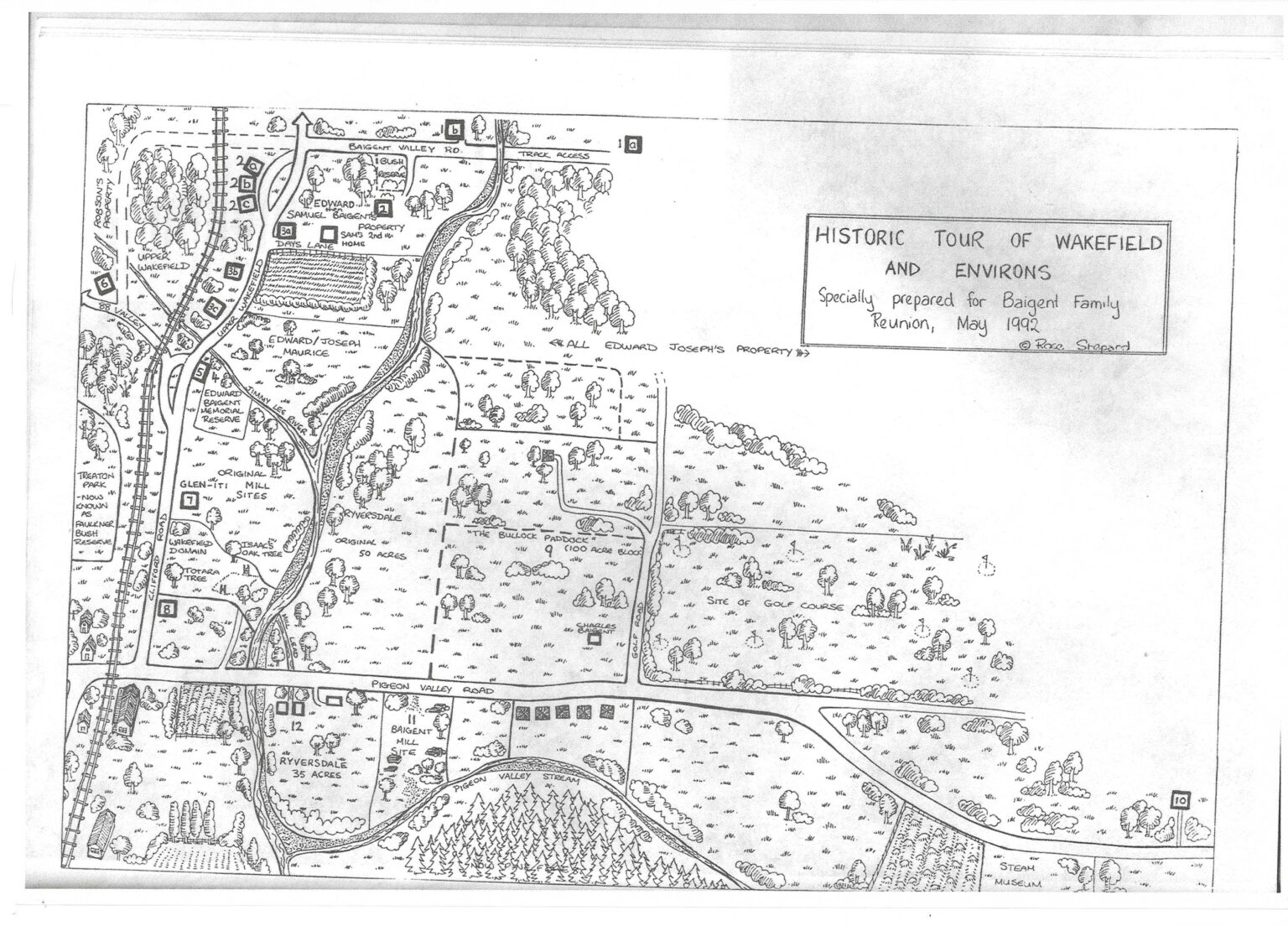 Wakefield Maps by Rose Shepard - Wakefield Village
