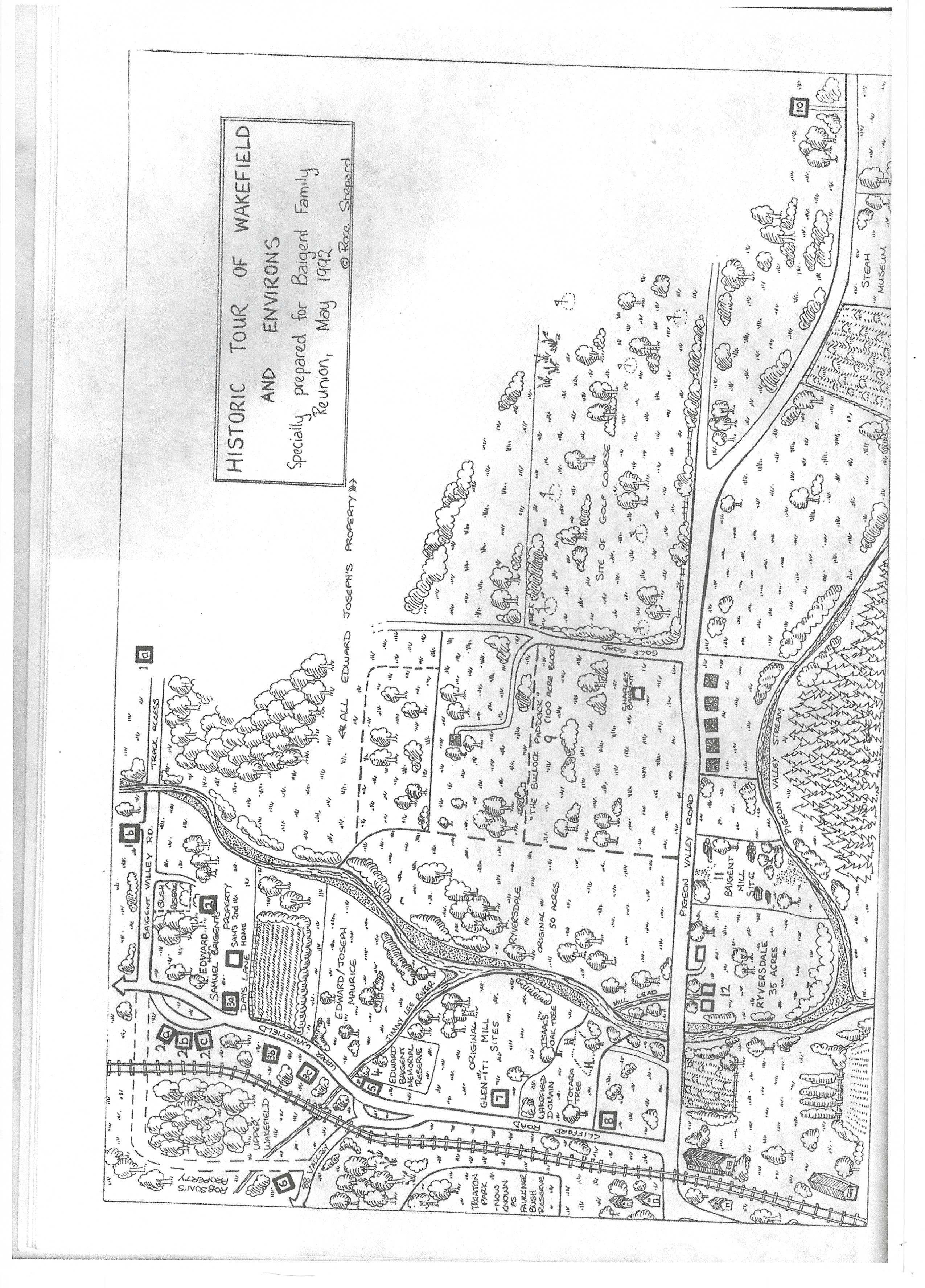 Wakefield Maps by Rose Shepard - Wakefield Village