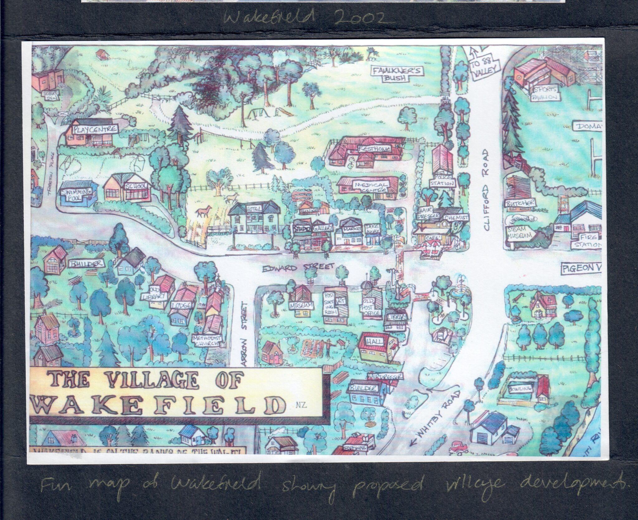 Wakefield Maps by Rose Shepard - Wakefield Village